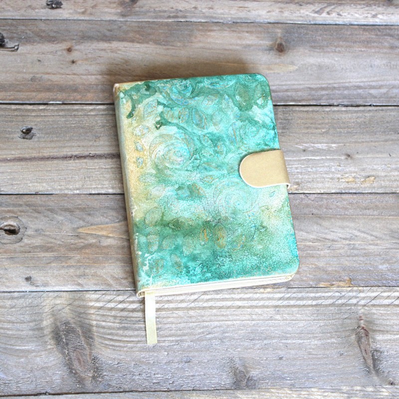 Carnet de notes petit format vert